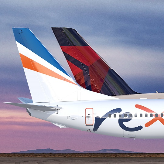 Rex Airlines and Delta Air Lines have today launched an interline ...