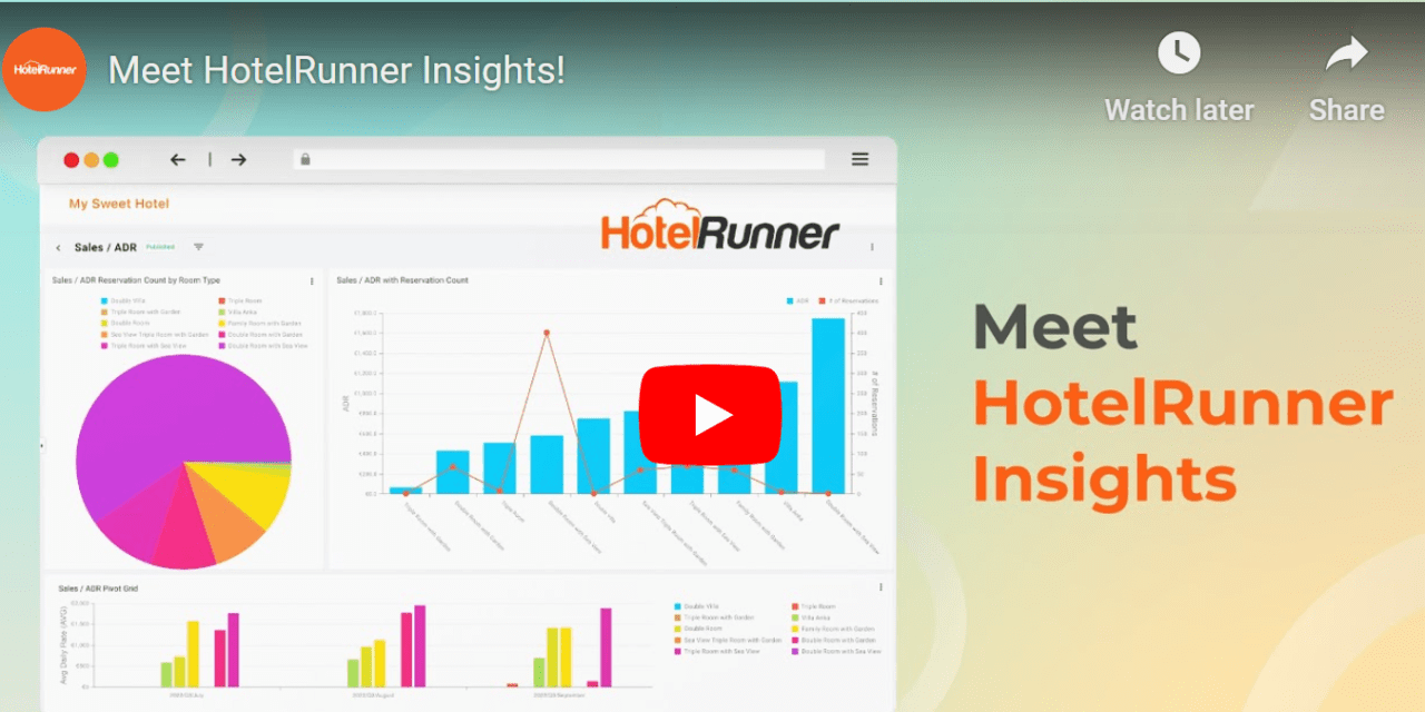 HotelRunner Launches ‘Insights’ to Help Hospitality Businesses