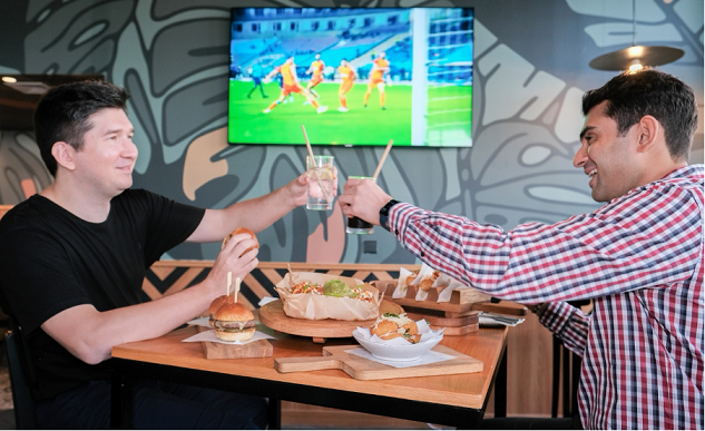Watch Live Sporting Fixtures at Maison Mathis, Palm West Beach!