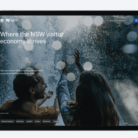 Destination NSW has launched a new corporate website that provides a ...
