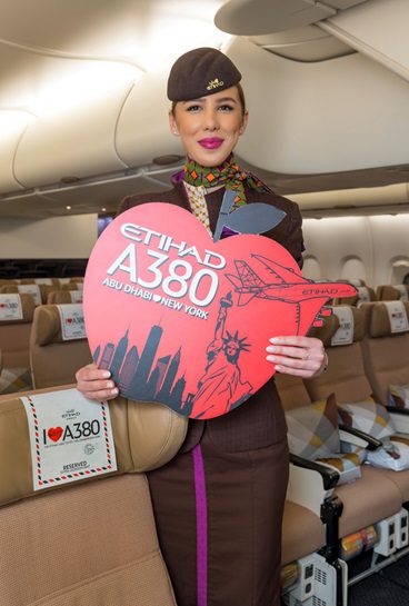 Etihad’s A380 Jets: A Love Affair with New York