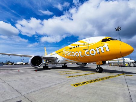 Scoot Boeing 787 Dreamliner