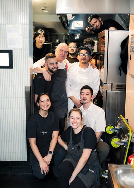 Aalia Culinary Team including Australian Chef, Paul Farag of AALIA ...