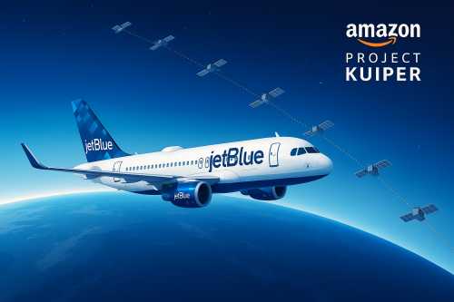 JetBlue Taps Amazon Kuiper for Next-Level Inflight Wi-Fi
