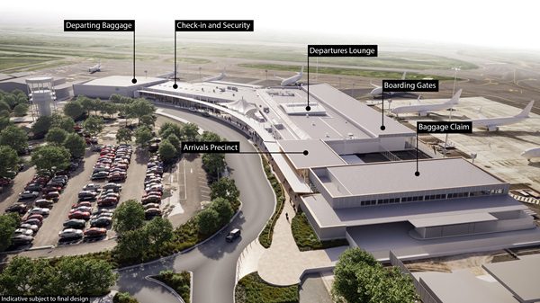 Sunshine Coast’s sleek new terminal readies for take-off – style meets substance.
