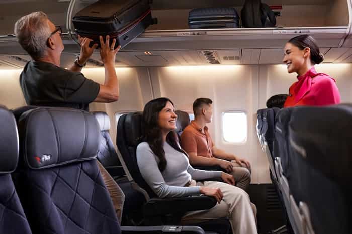 Qantas Economy Plus.